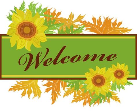 Welcome Sign Clipart