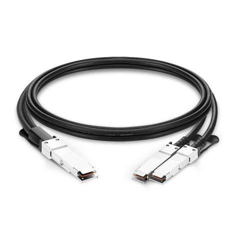 Network Switch 400g Pam4 Qsfp Dd To 2x200g Qsfp56 Direct Attach Pvc Copper Cable Up To 3m