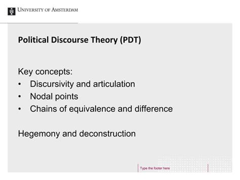 Forms Of Discourse Analysis Ppt