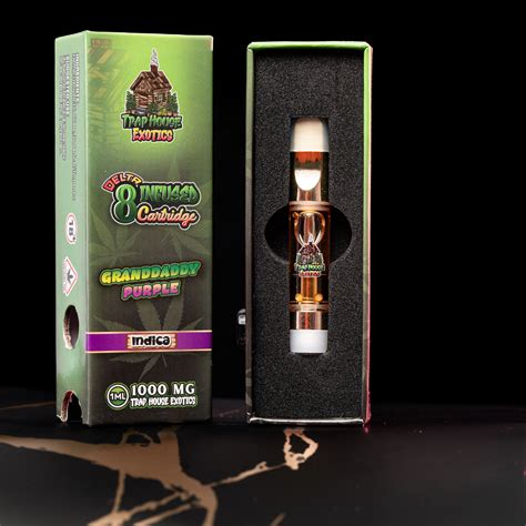 Trap House Exotics Delta 8 Grandaddy Purple Thc Vape Cartridgenairobi