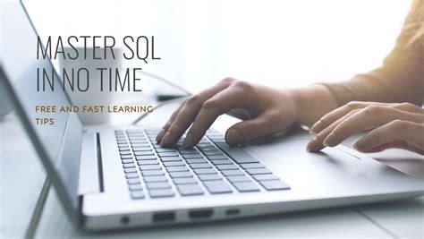 how to learn sql fast and free 1