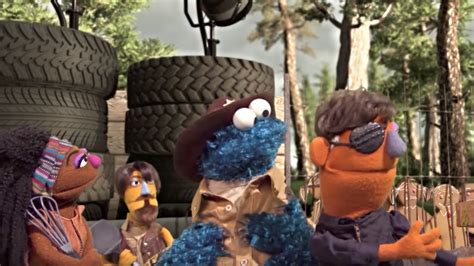 Cookies Are In Danger In This Sesame Street Parody Of The Walking