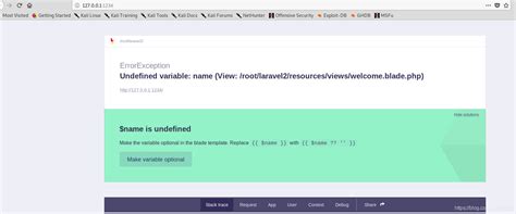 [vnctf 2021]easy laravel php代码审计andcve 2021 3129学习记录 ctf easy laravel csdn博客