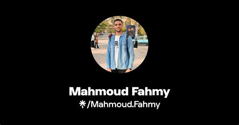Mahmoud Fahmy Facebook Linktree