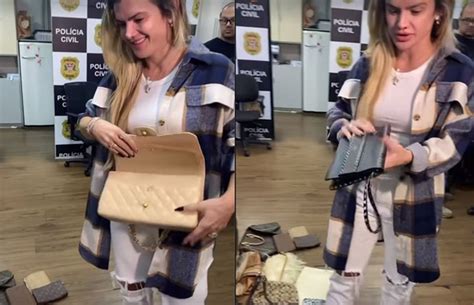 Mirella Santos recupera bolsas de grife após invasão de criminosos em