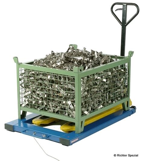 Industriewaagen Palettenwaage Mobil Bis 2000 Kg Ziffernschritt Bis