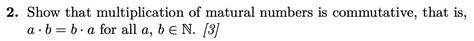 Solved Let N⋅00 For All N∈n Given That N⋅k Has Been