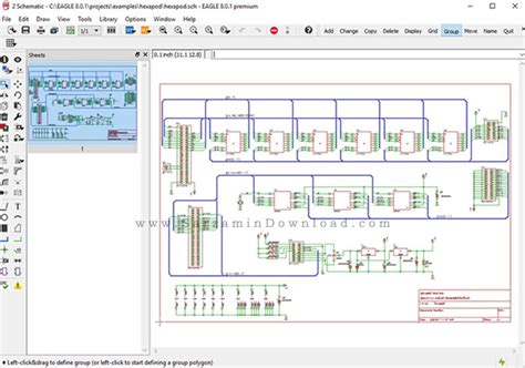 نرم افزار طراحی مدار الکترونیکی برای ویندوز Autodesk Eagle Premium