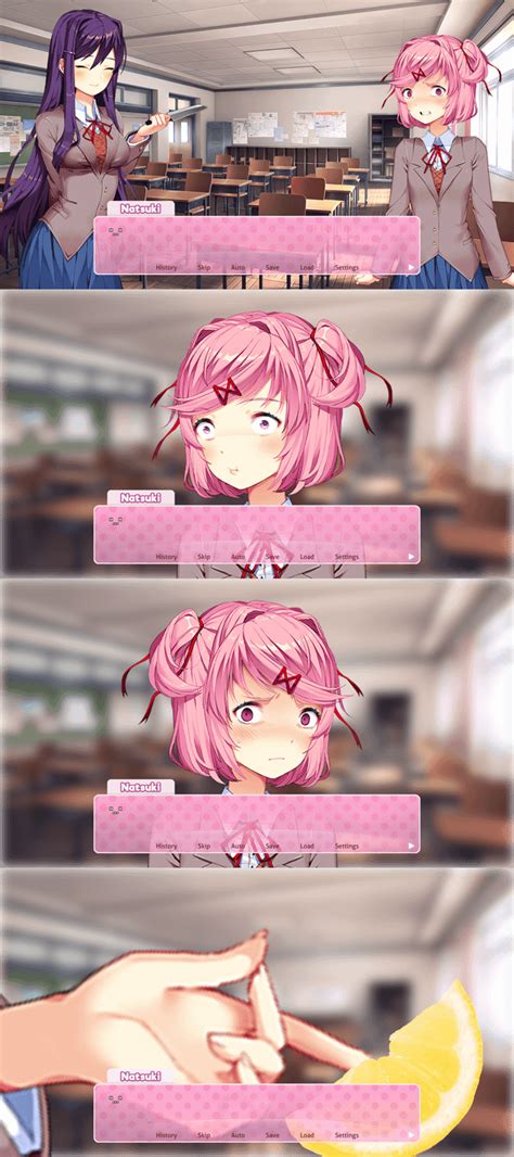 Yuri Tried To Kill Natsuki But Failed R Ddlc