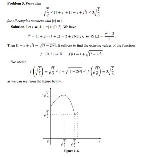 Solving A Complex Number Inequality Involving Absolute Values