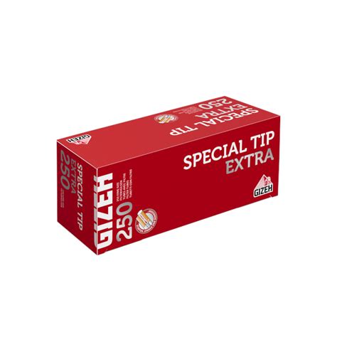 Gizeh Special Tip Extra Filterhülsen Tabakwaren Schneider