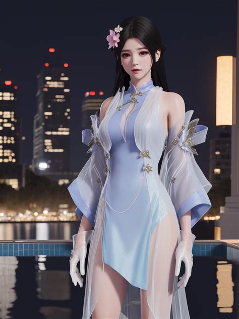 永劫无间殷紫萍新倩女幽魂 瑶光沐月naraka Bladepointying Ziping V10 Stable