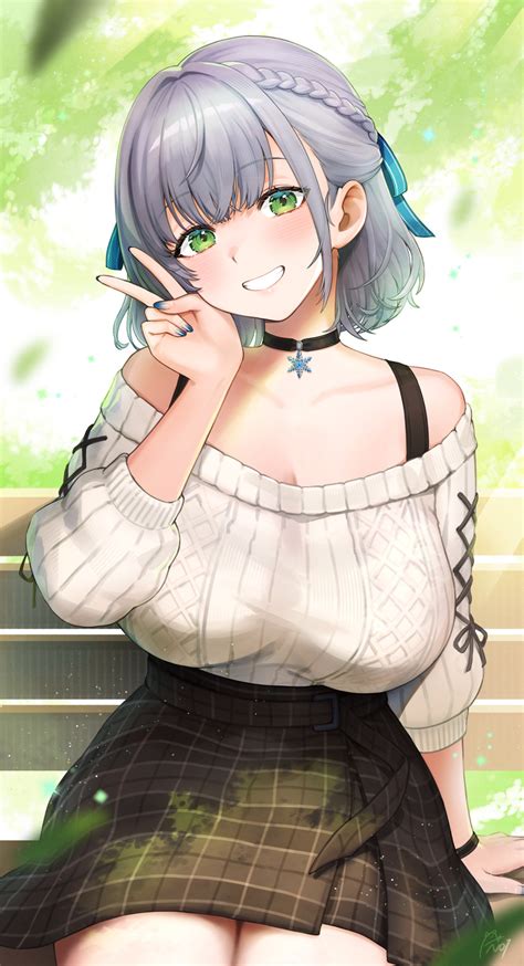 Noixen Shirogane Noel Shirogane Noel Casual Hololive Absurdres Commentary Request