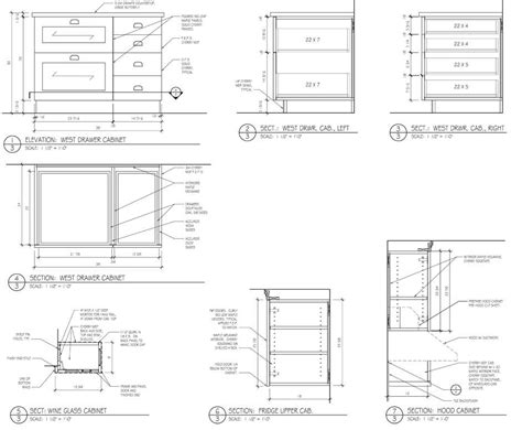 Cabinet Detail Drawing At Explore Collection Of