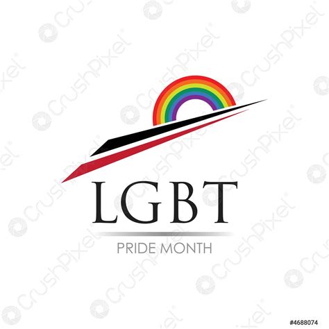 Vector Illustration Of Lgbt Logo Symbol Template Vector Stock