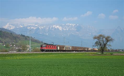 Re Of Sbb Between Buchs Sg And Sevelen