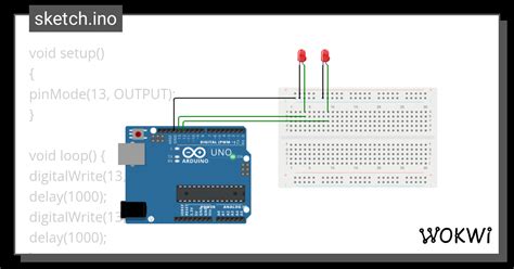 Uji Wokwi Esp32 Stm32 Arduino Simulator