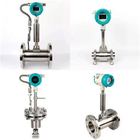 Plug In Pulse Vortex Flow Meter Gvf100 Battery Power Supply Vortex Flow