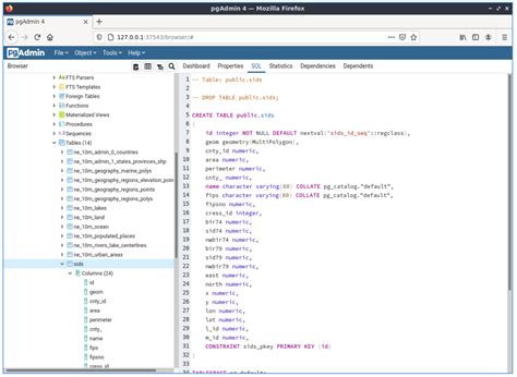 Postgis Quickstart — Osgeolive 140 Documentation
