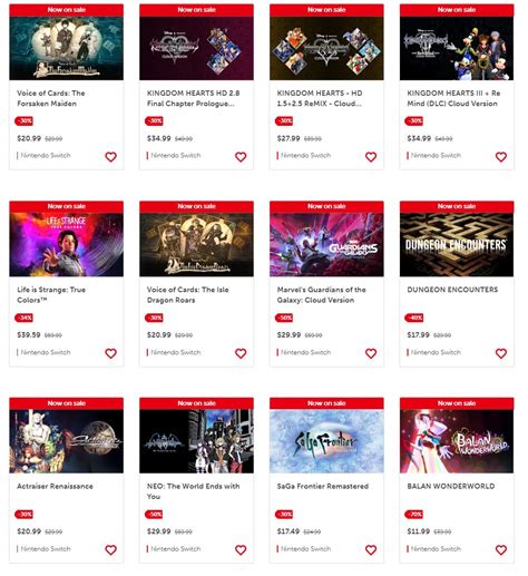 Wario On Twitter Square Enix Sale On US EShop Https Bit Ly VoyfHe