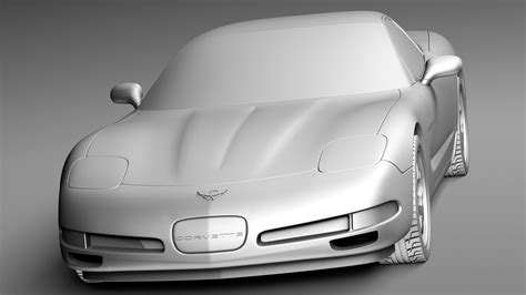 Chevrolet Corvette C5 Z06 3d Model Cgtrader