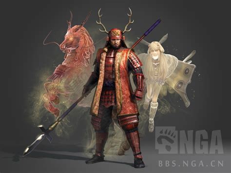 [速报] [搬运] 《仁王》新dlc 幸村与猿飞佐助人设放出 守护灵为“炎驹”及“蛇目蝶” Nga玩家社区 [f414]