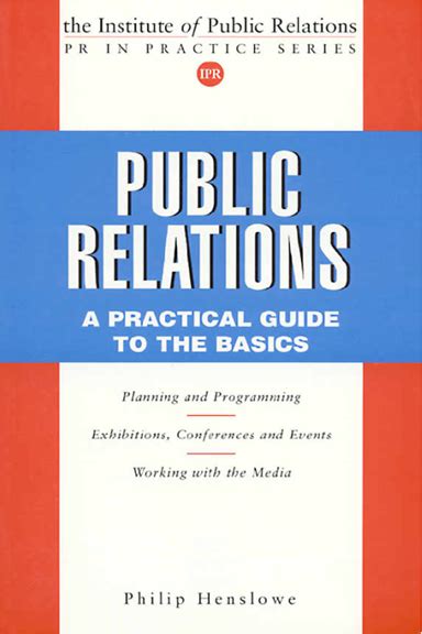 Public Relations A Practical Guide To The Basics Tủ Sách Học Ngoại Ngữ
