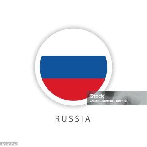 러시아 버튼 플래그 벡터 템플릿 디자인 일러스트 레이 터 0명에 대한 스톡 벡터 아트 및 기타 이미지 0명 기 남쪽 Istock