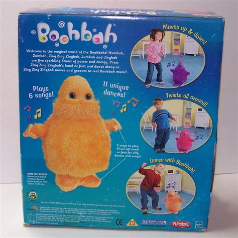 Boohbah Dancing Zing Zingbah Orange