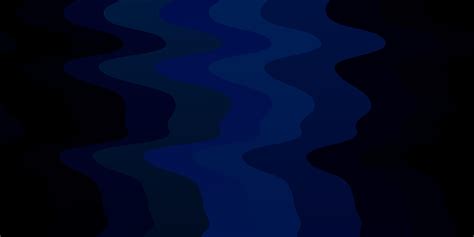 Dark Blue Vector Template With Lines Abstract Illustration With Bandy Gradient Lines Design