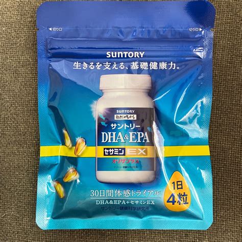 サントリー Dha＆epa セサミンex 120粒｜paypayフリマ