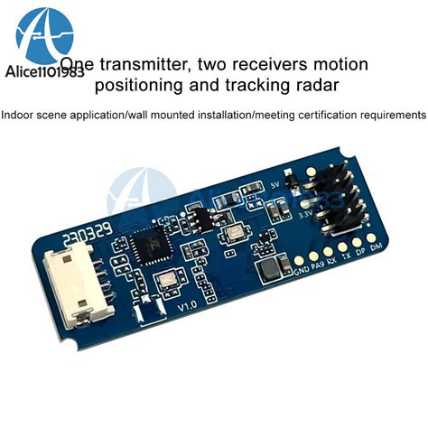 Hlk Ld2450 Dc5v 24g Human Presence Inductive Radar Sensor Motion Module Hlk Ld2450 Dc5v 24g Human Presence Inductive Radar Sensor Motion Module