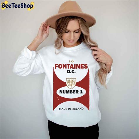Number 1 Made In Realand Fontaines Dc Trending Unisex T Shirt Beeteeshop
