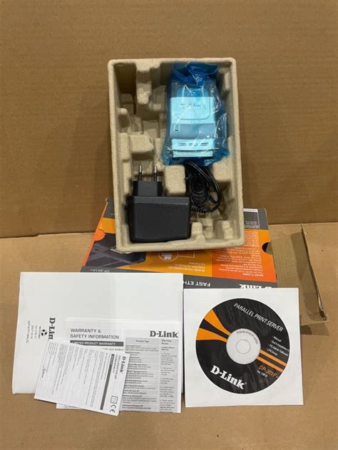 D Link Dp 301p Fast Ethernet Parallel Port Print Server T166103 For Sale Online Ebay