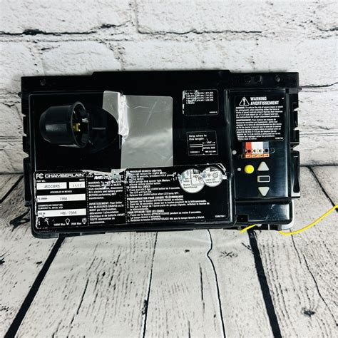 Chamberlain 45DCBR5 Garage Door Receiver Logic Board Yellow Learn