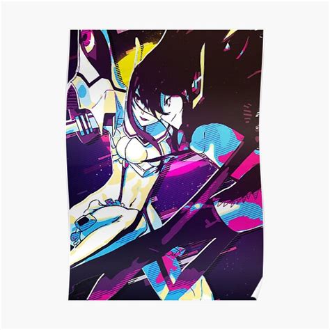 Kill La Kill Satsuki And Ryuko Poster For Sale By 80sRetroArt