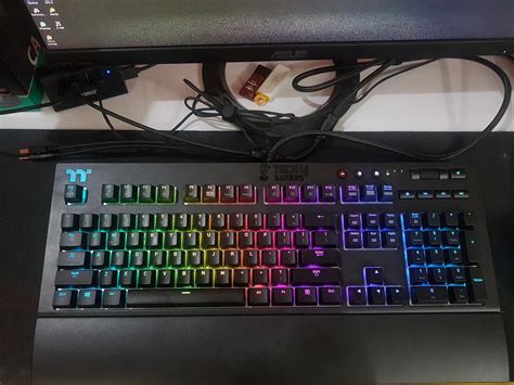 Thermaltake Tt Premium X1 Rgb Cherry Mx Blue Keyboard Review