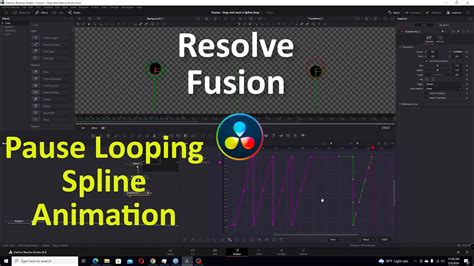 Resolve Fusion | Pause Looping Spline Animation - YouTube