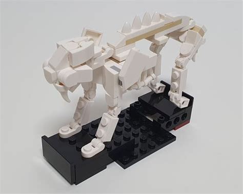 Lego Moc Mammoth Saber Toothed Cat Alternative Build For 21320