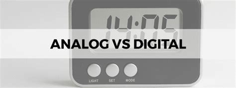 Analog Vs Digital What S The Difference The Tech Lounge