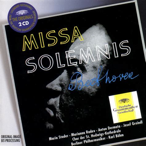 Produktfamilie Beethoven Missa Solemnis Reger Böhm