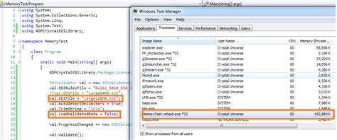 Larger EDI Files And Memory RDPCrystal EDI Library
