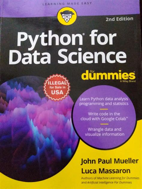 Buy Python For Data Science For Dummies 2ed Book Online At Low Prices