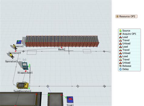 operator picking while agv moving flexsim community