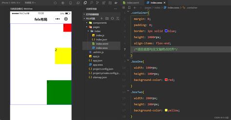 Flex布局（微信小程序版）justify Content Space Around Csdn博客