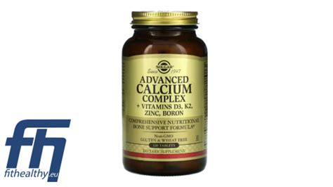 Solgar Advanced Calcium Complex Bone Support 120 Tab Premium