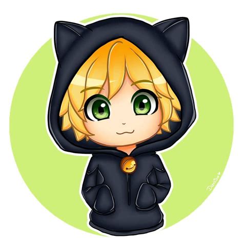 Adrien Cat Noir Chibi Art Chibiart Draw Arte Animechibi Catnoir
