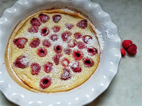 Raspberry Clafoutis Jessie Bakes Treats