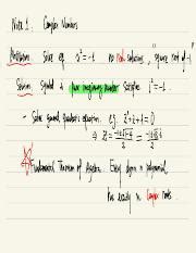 Understanding Complex Numbers: Fundamentals and Applications | Course Hero