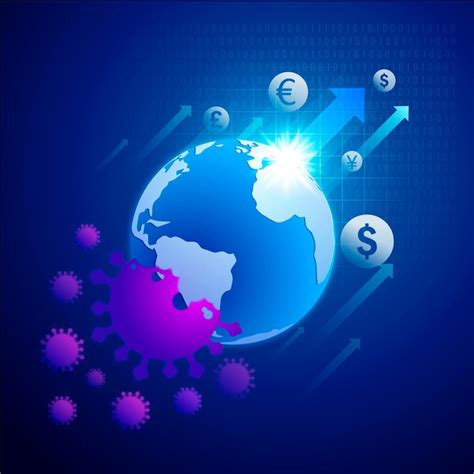 Recuperación Financiera De Coronavirus Vector Gratis